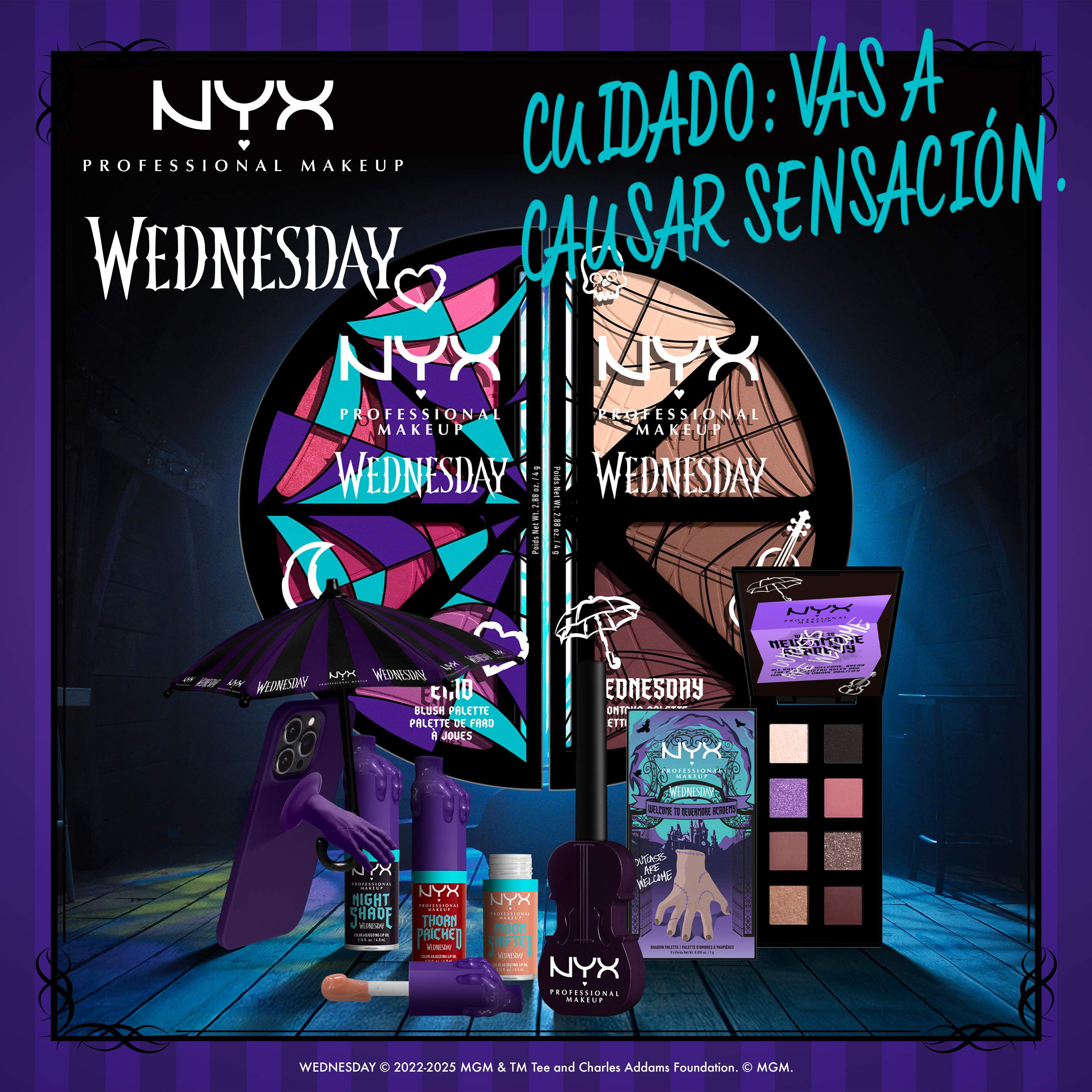 Wednesday Limited Edition Collection | NYX Professional Makeup